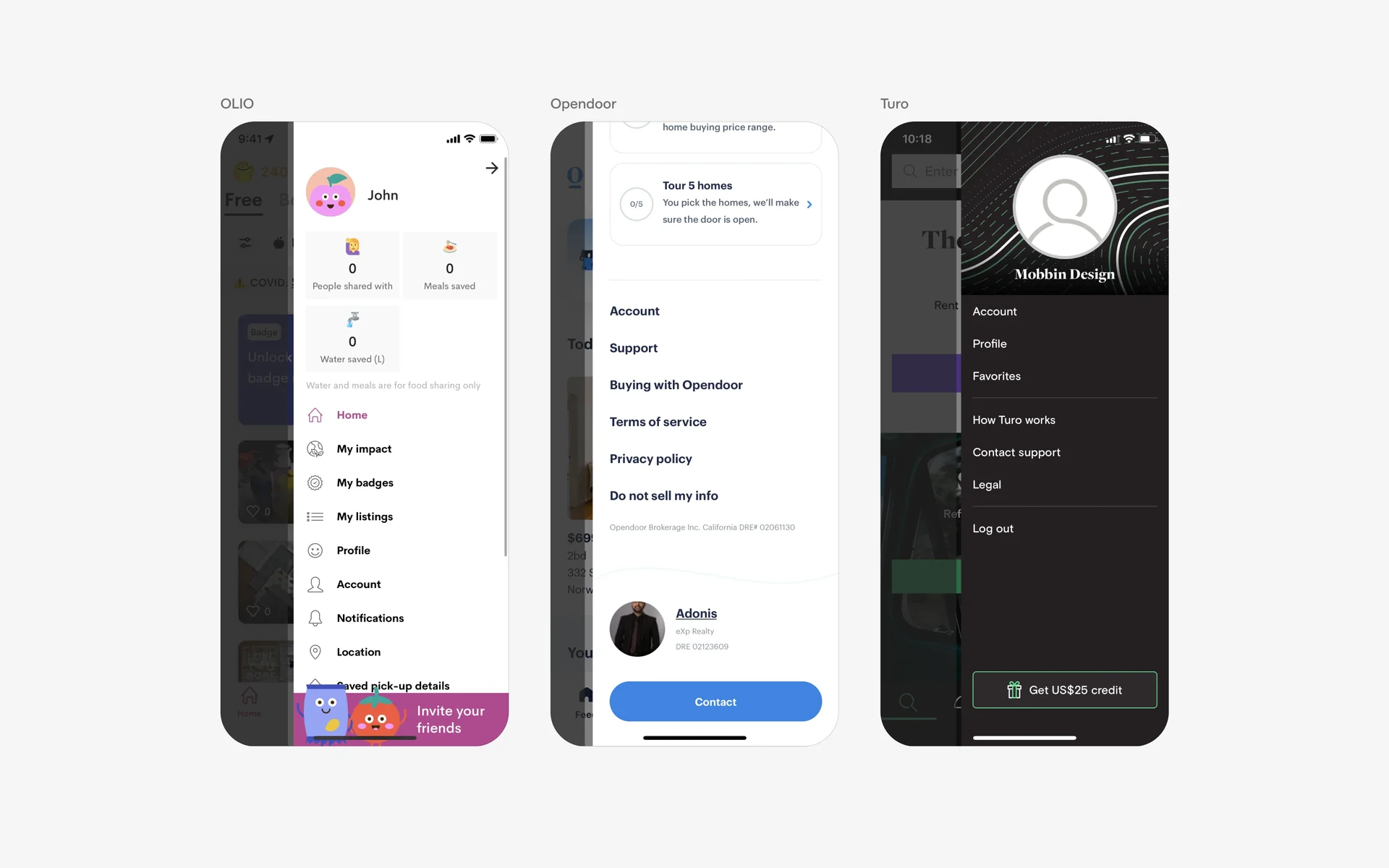 Sidebar UI Design: Best practices, Design variants & Examples | Mobbin