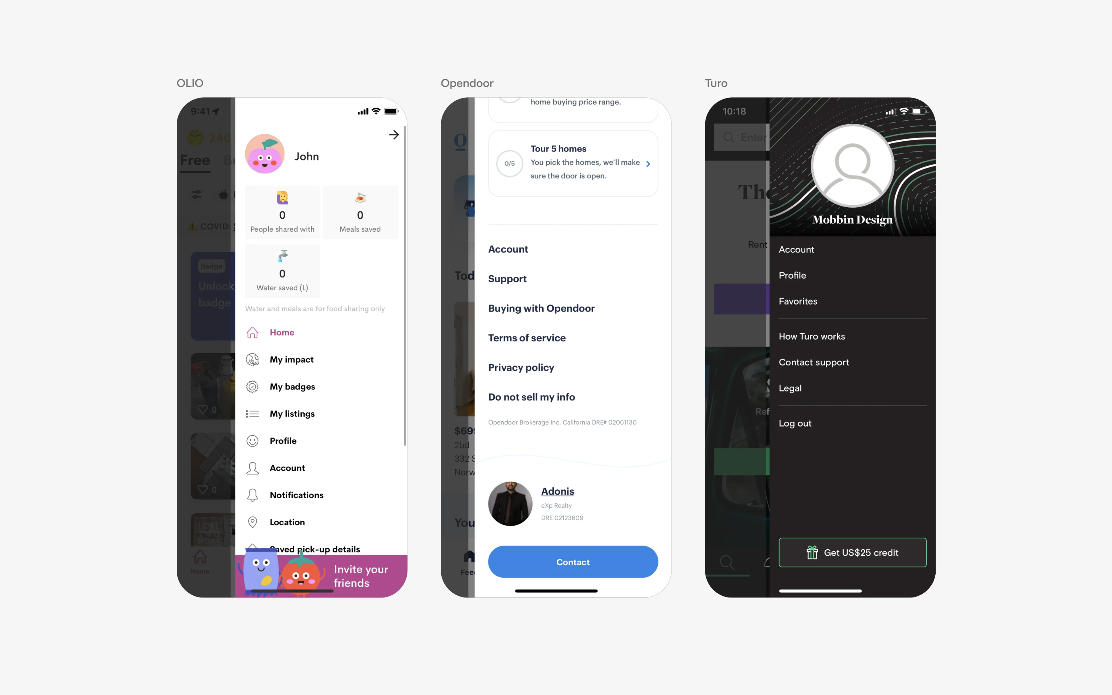 Sidebar UI Design: Best practices, Design variants & Examples | Mobbin