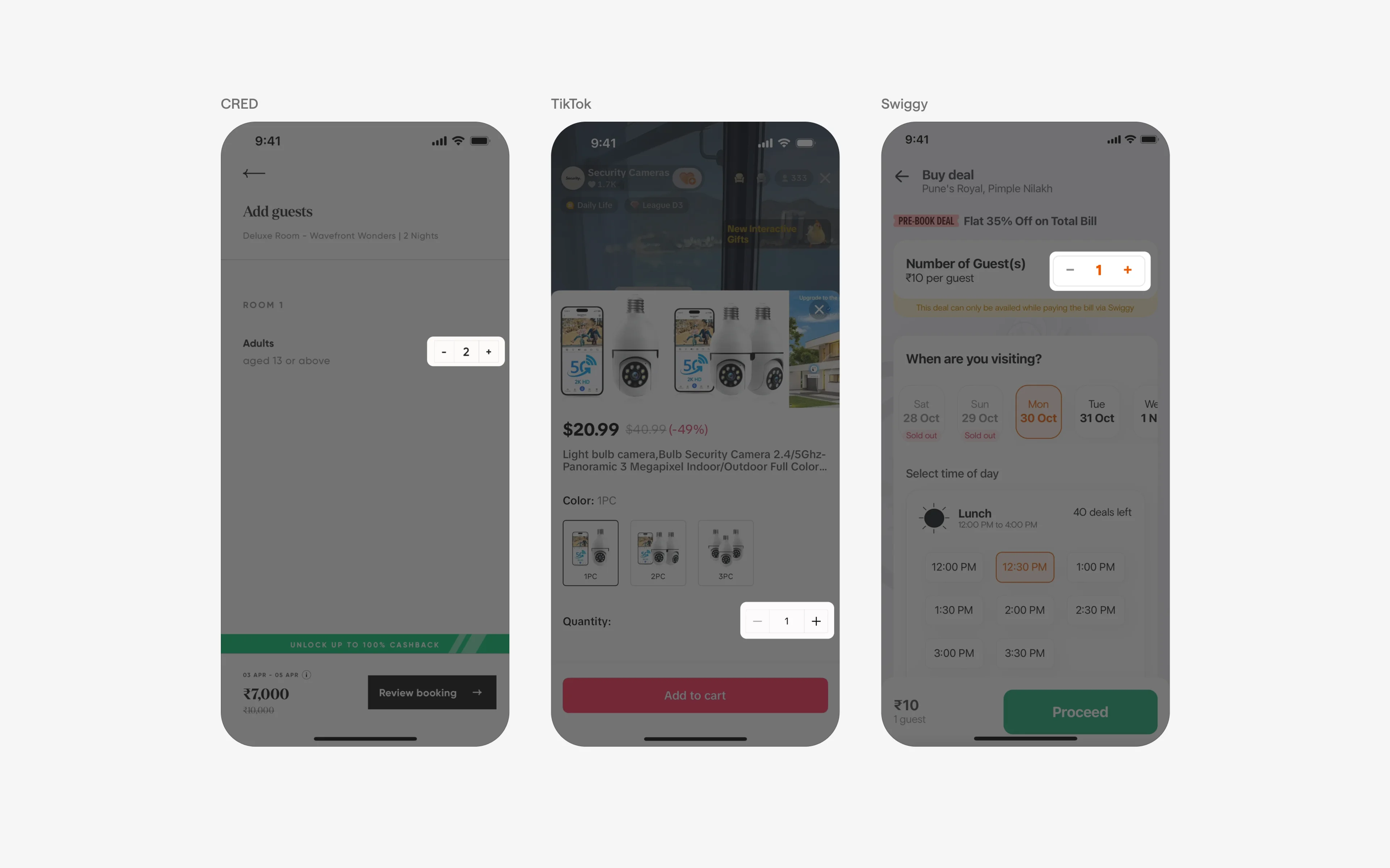 Stepper UI Design: Best practices, Design variants & Examples | Mobbin