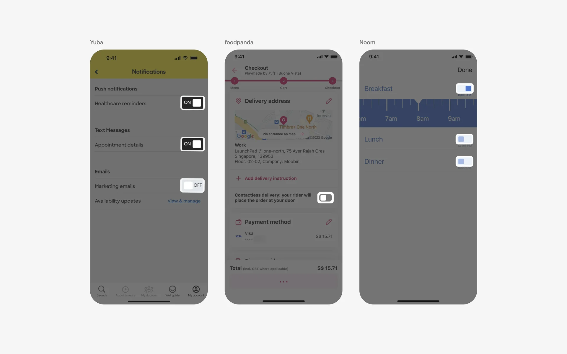 Switch UI Design: Best practices, Design variants & Examples | Mobbin