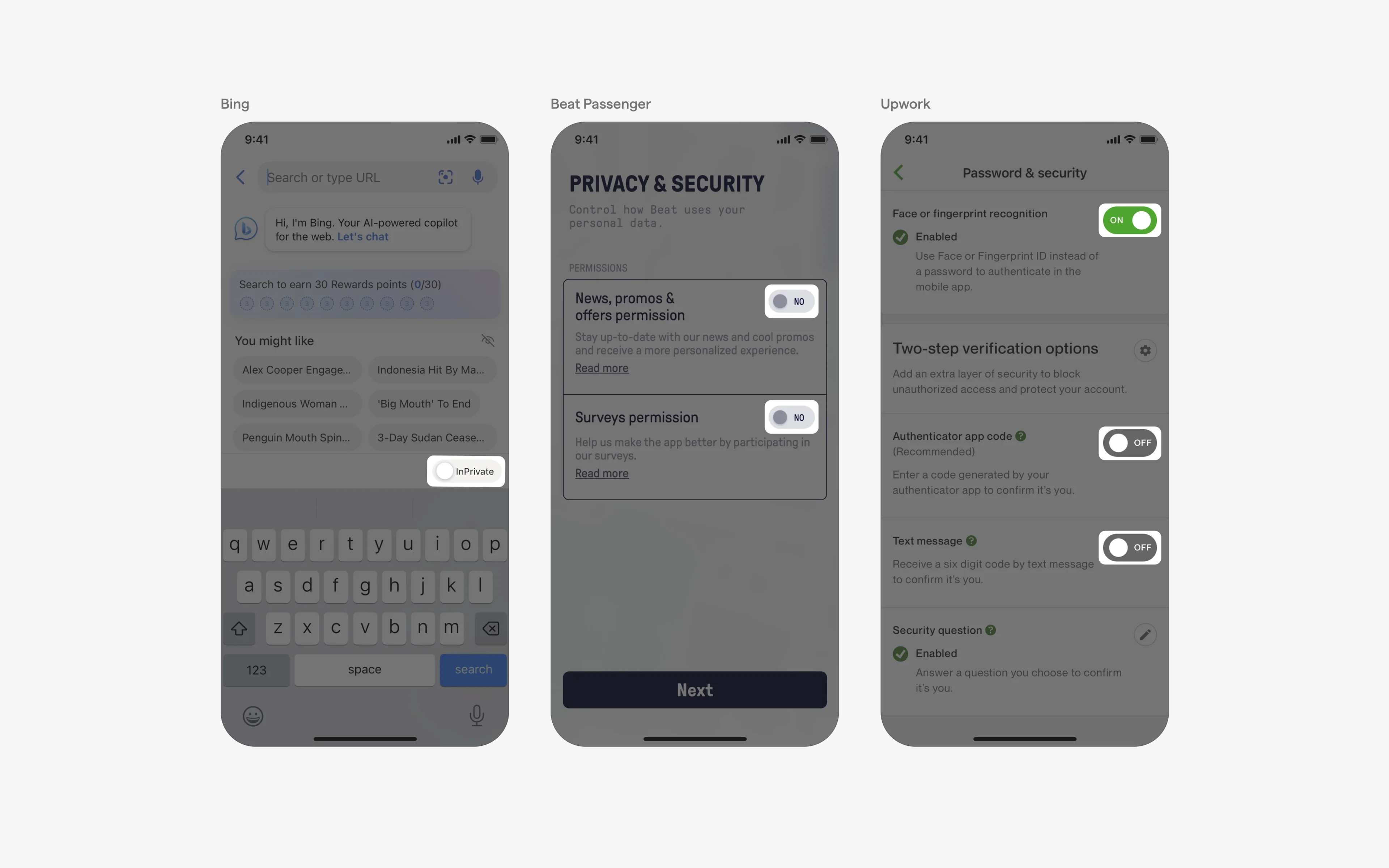Switch UI Design: Best practices, Design variants & Examples | Mobbin