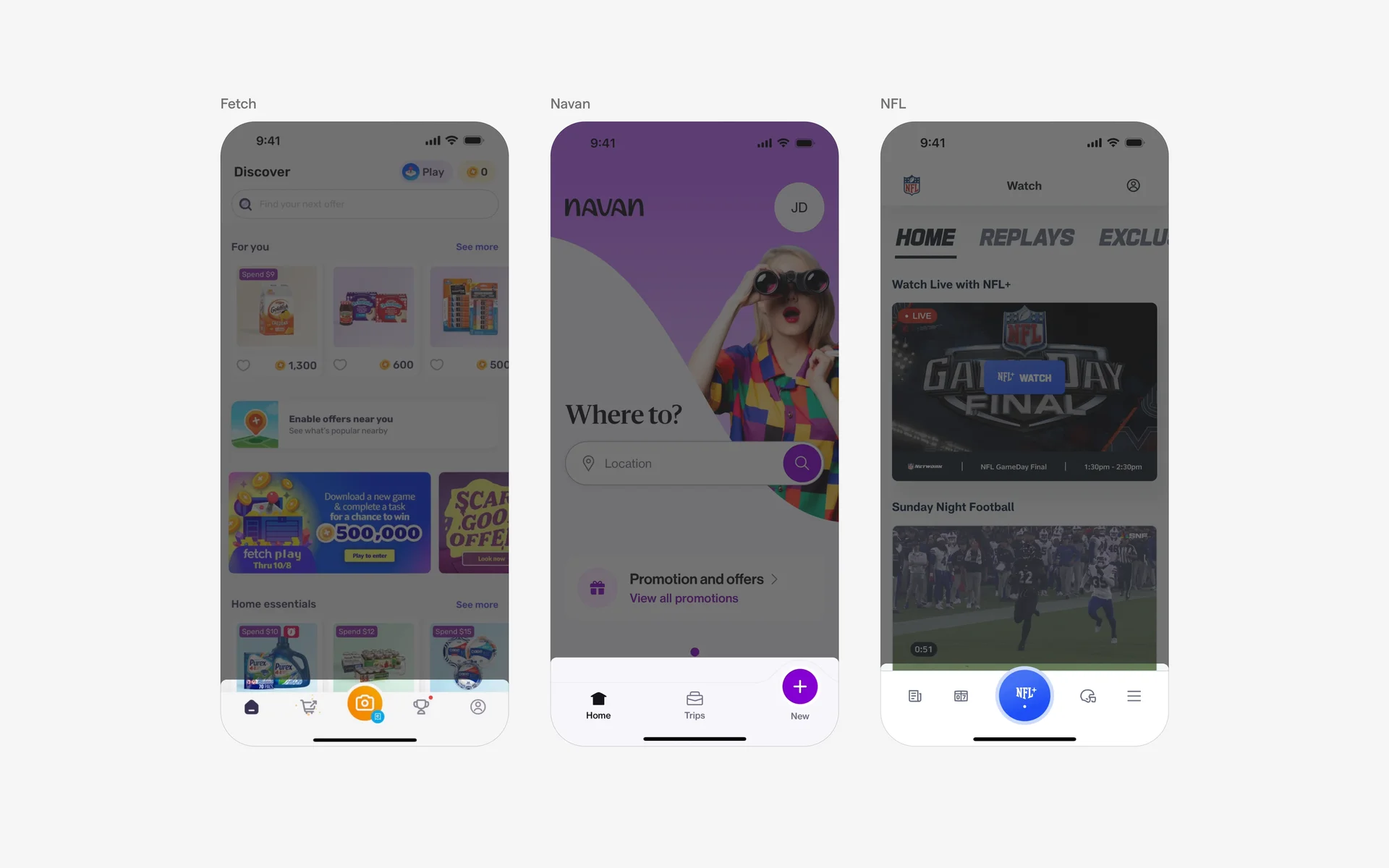 Tab Bar UI Design: Best practices, Design variants & Examples | Mobbin
