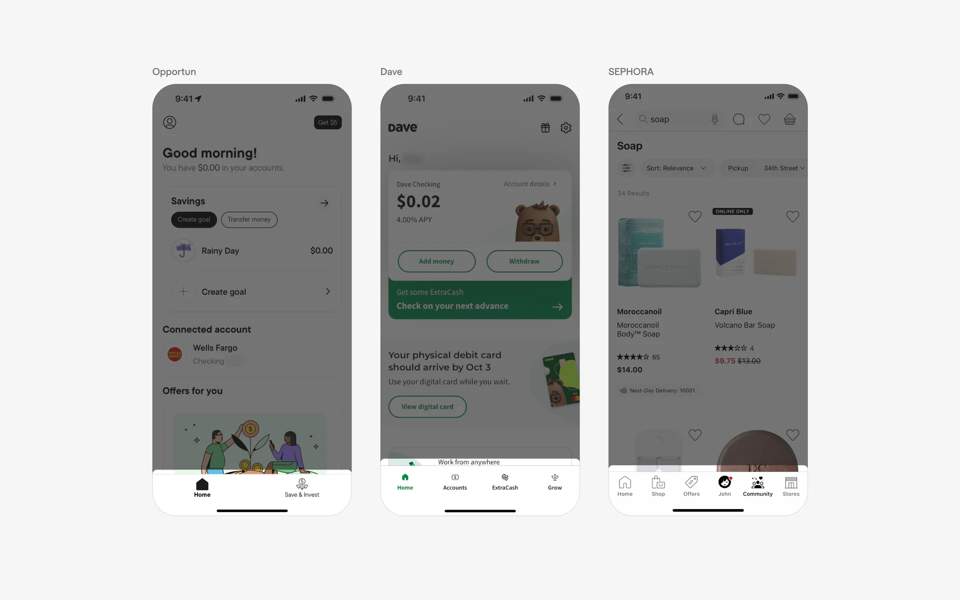 Tab Bar UI Design: Best practices, Design variants & Examples | Mobbin