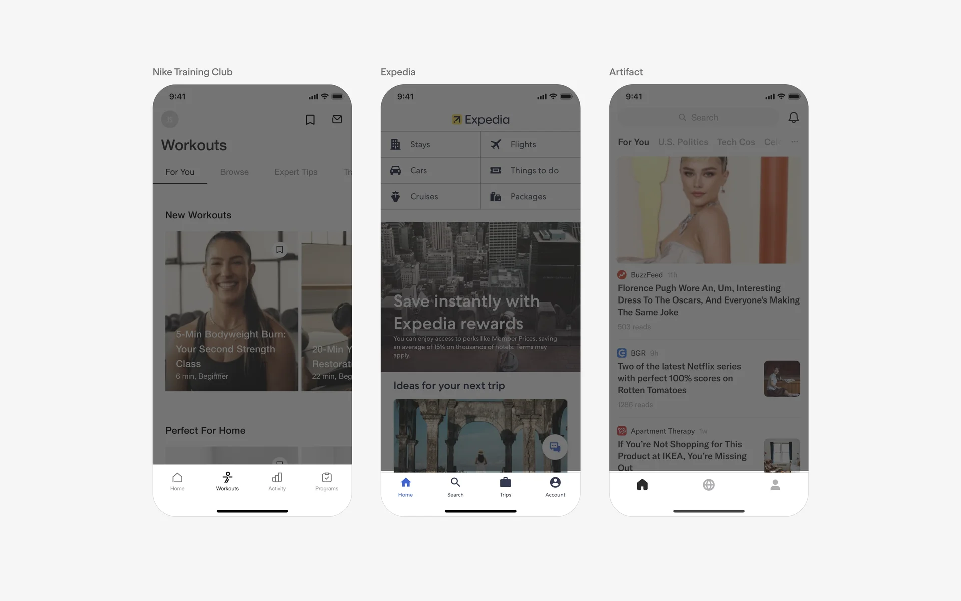 Tab Bar UI Design: Best practices, Design variants & Examples | Mobbin