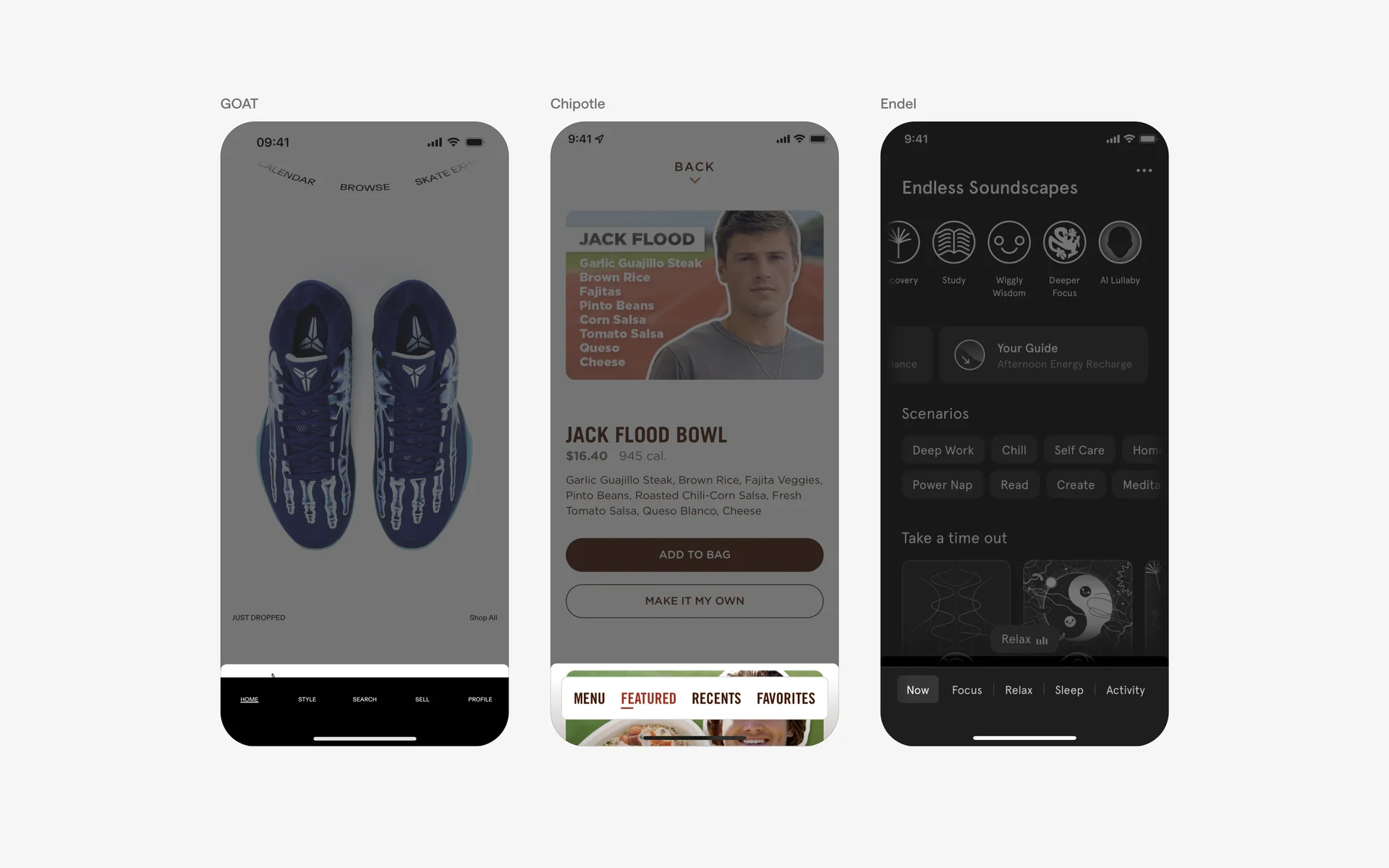 Tab Bar UI Design: Best practices, Design variants & Examples | Mobbin