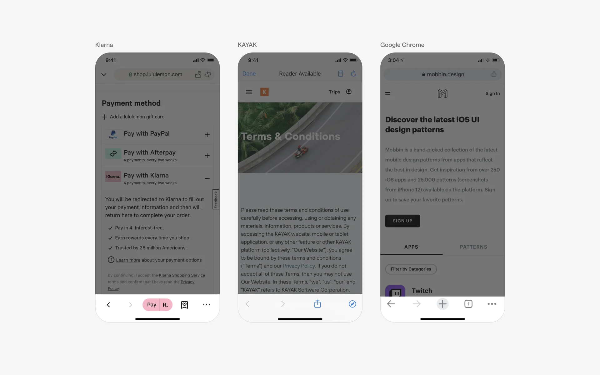 Tab Bar UI Design: Best practices, Design variants & Examples | Mobbin