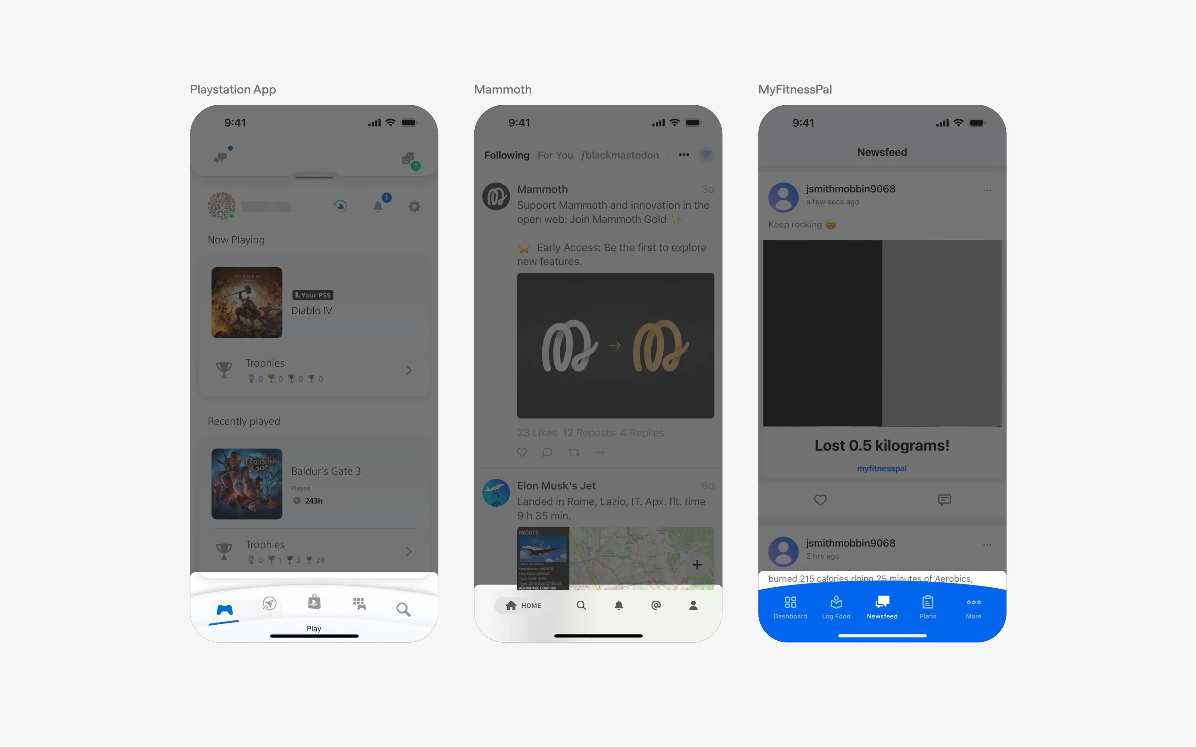 Tab Bar Ui Design Best Practices Design Variants And Examples Mobbin