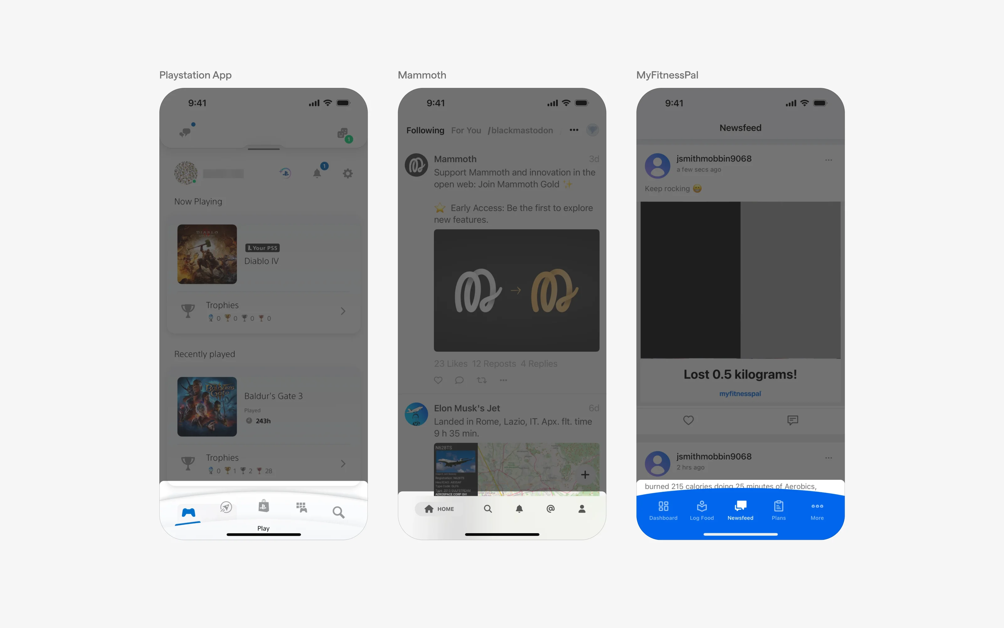 Tab Bar Ui Design Best Practices Design Variants And Examples Mobbin