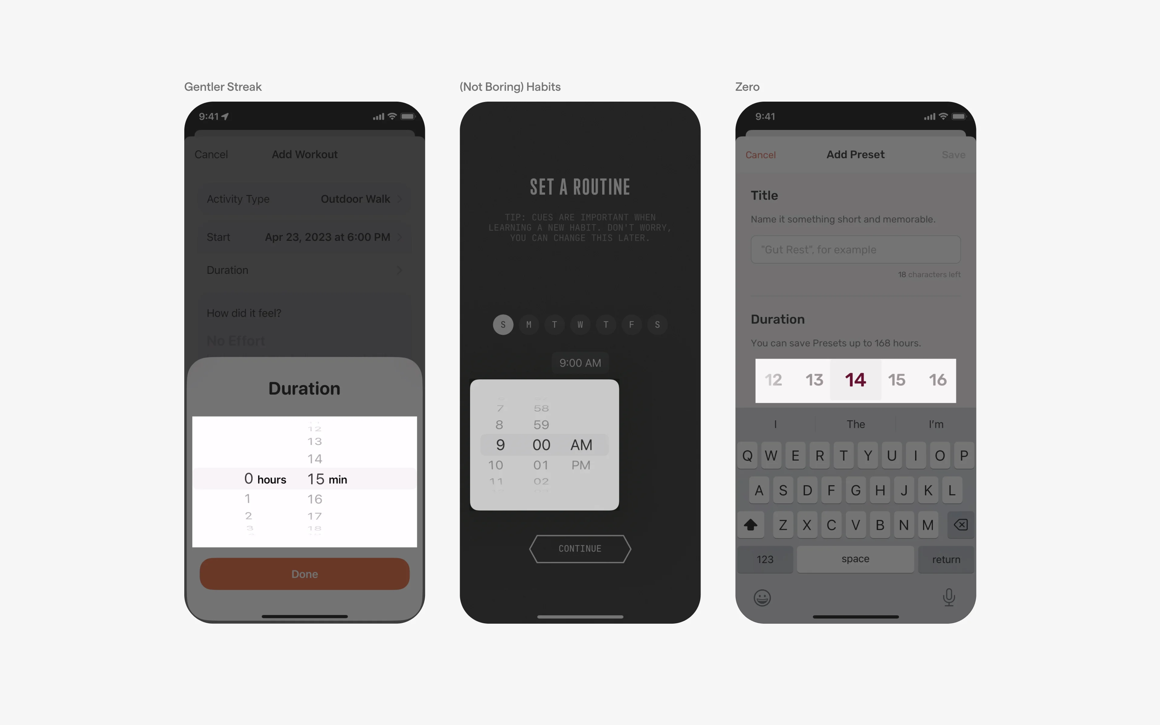 Time Picker UI Design: Best practices, Design variants & Examples | Mobbin