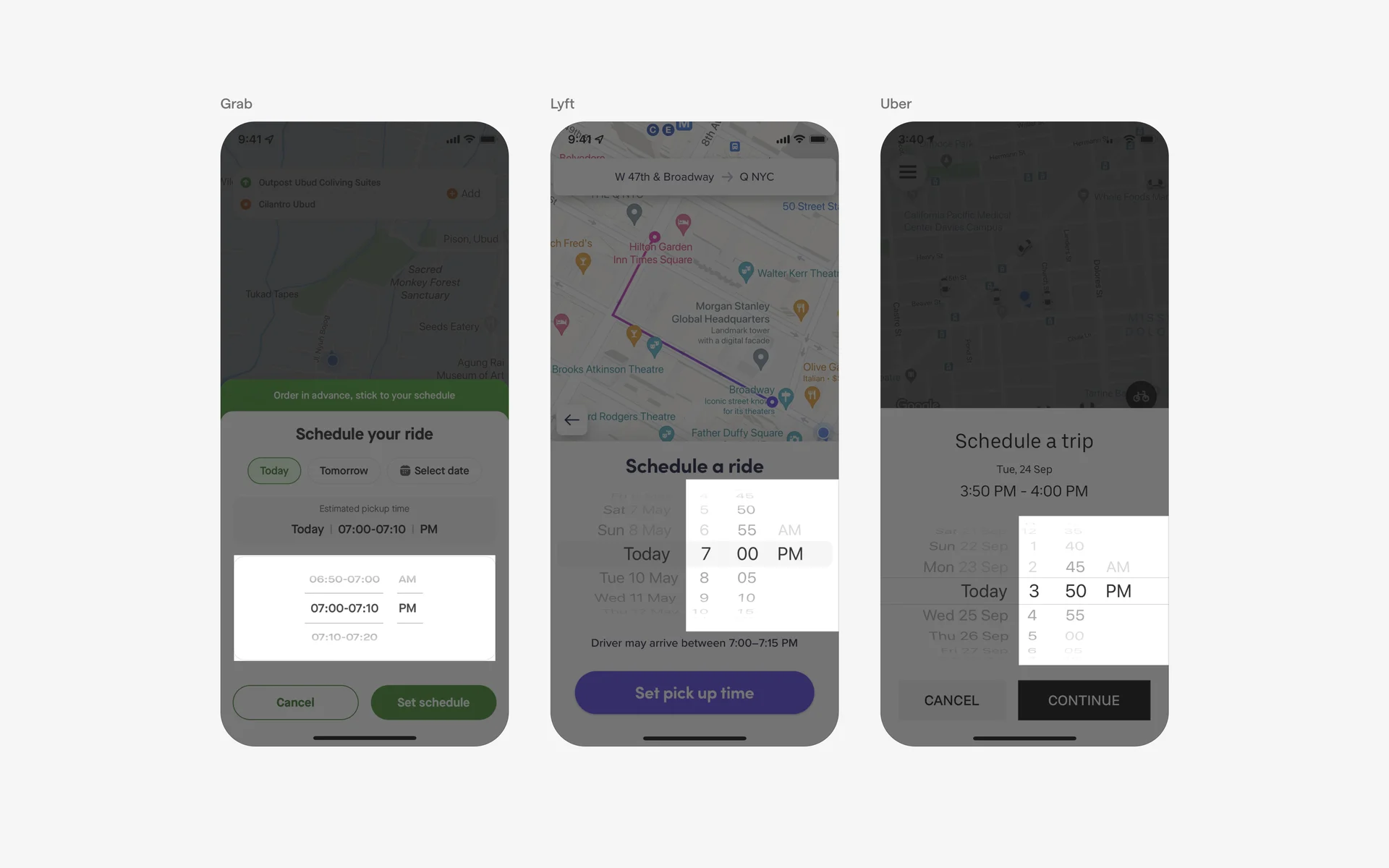 Time Picker UI Design: Best practices, Design variants & Examples | Mobbin