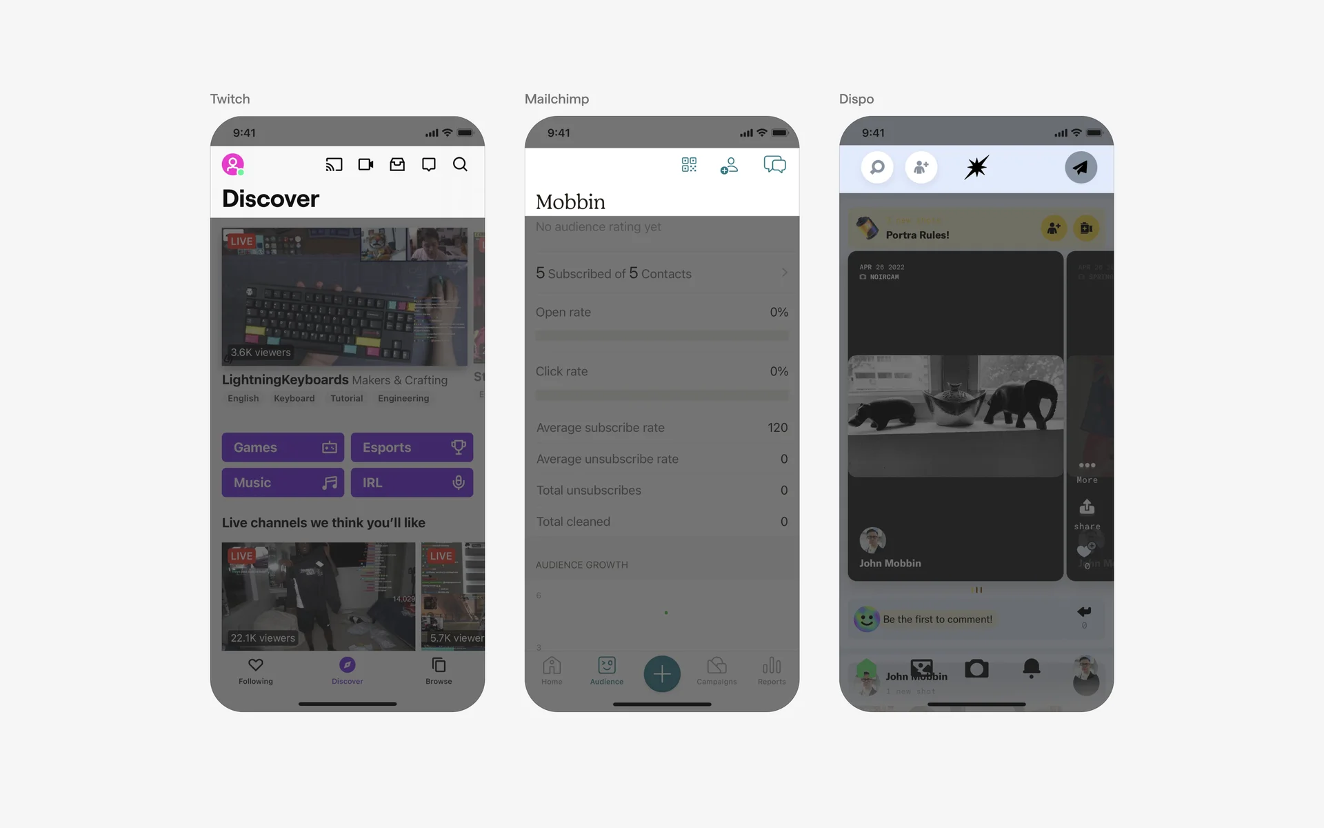 Top Navigation Bar UI Design: Best practices, Design variants ...
